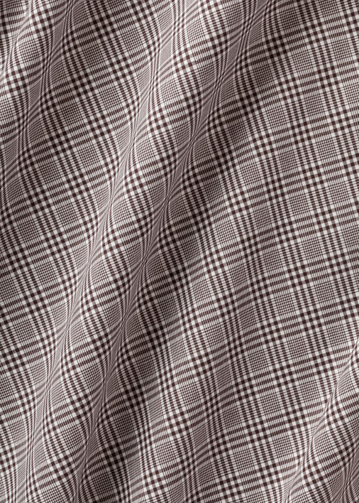 Brown Prince of Wales Check - Ratio Clothing