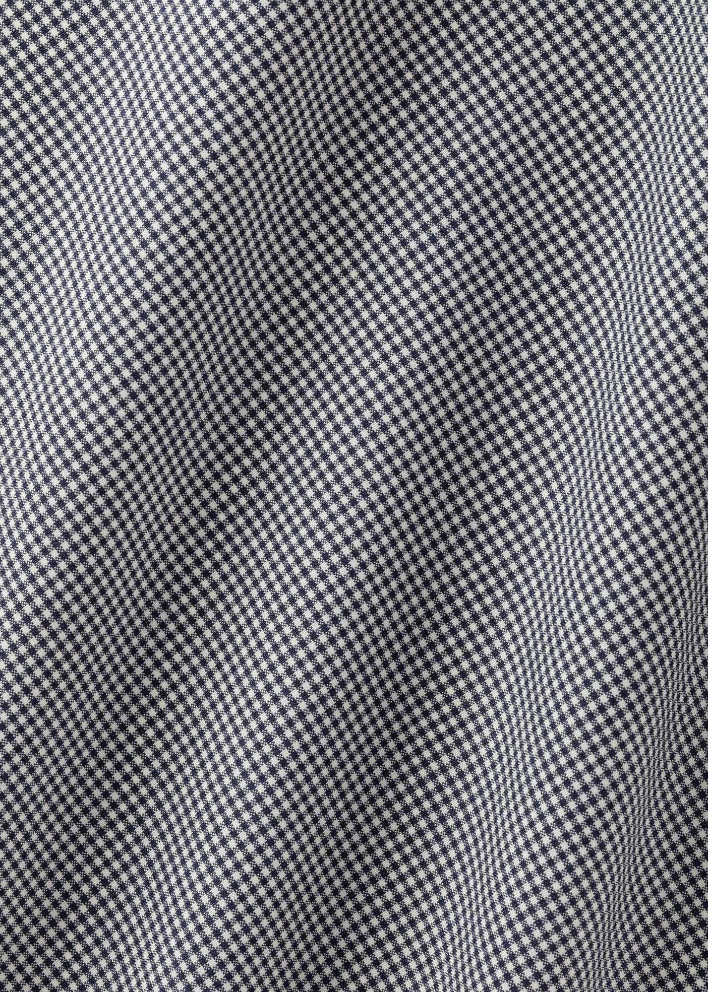 Navy Gingham Active Merino - Ratio Clothing